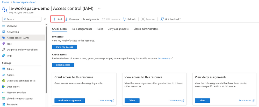 Understanding access in Log Analytics Workspaces