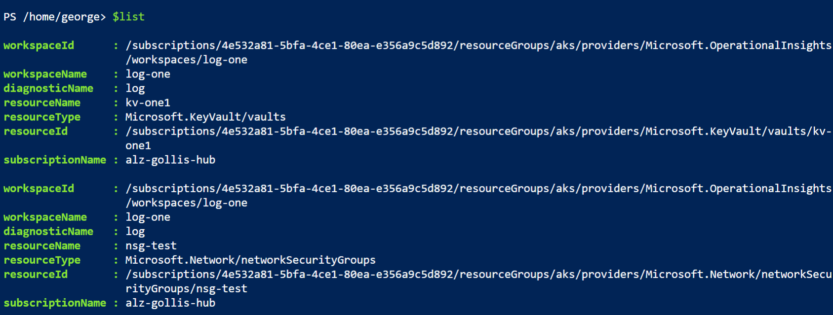 Removing Diagnostic Settings At Scale In Azure For Log Analytics