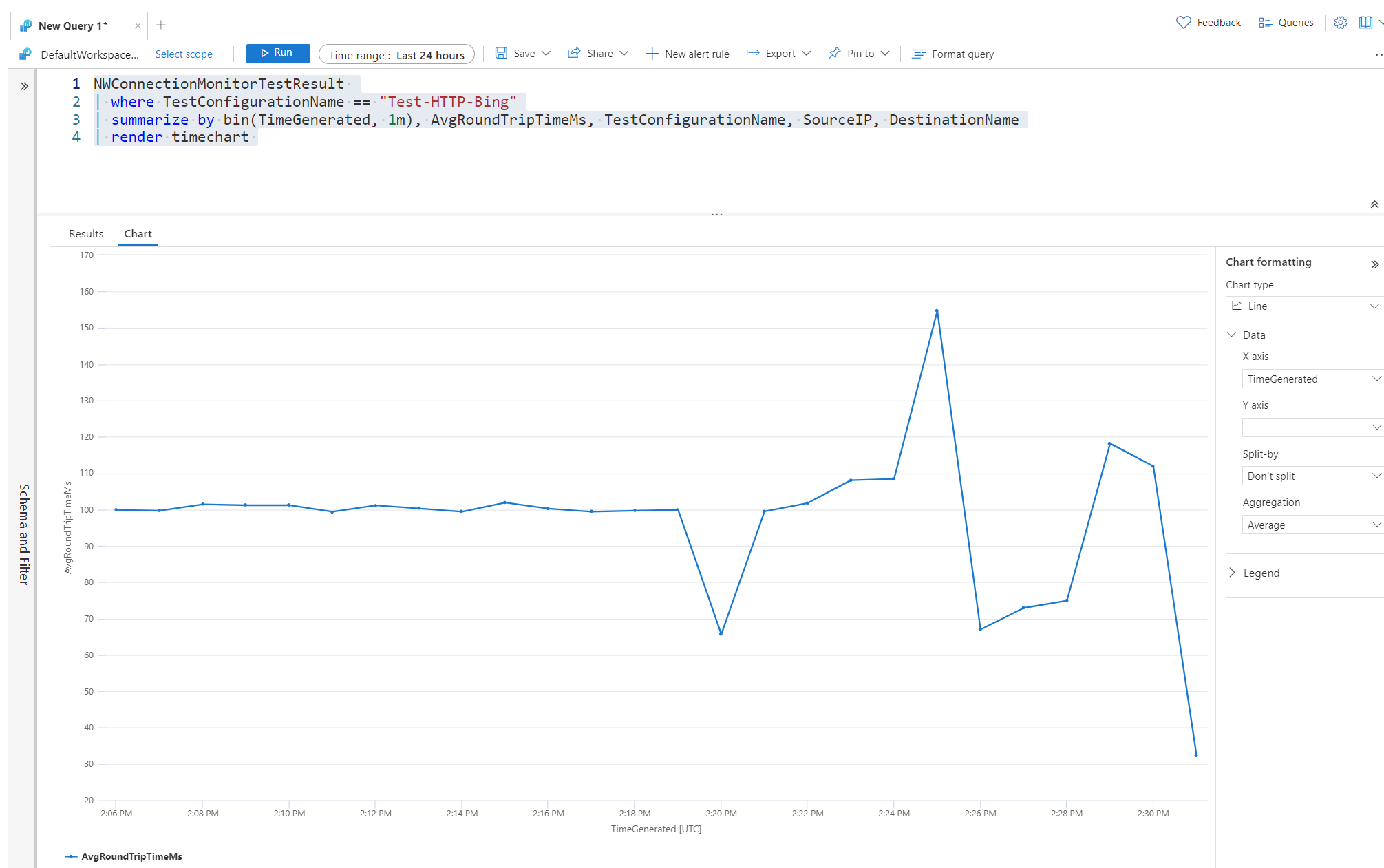 Looking at Azure Network Watcher