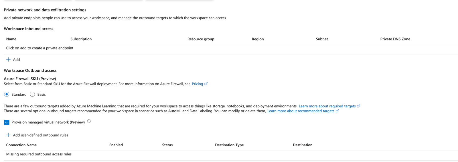 Using managed private endpoints in Azure AI Foundry