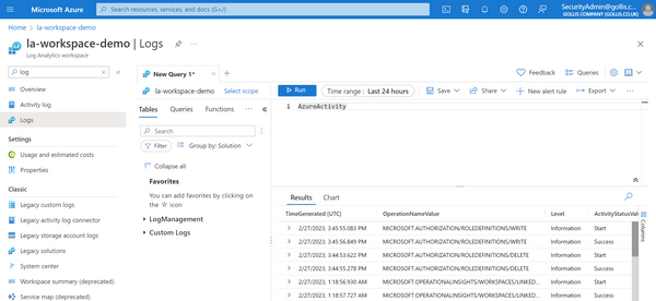 Understanding access in Log Analytics Workspaces
